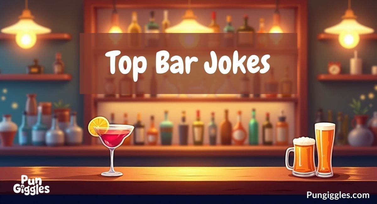 250+ Funny Bar Puns and Jokes One Liner (2025)
